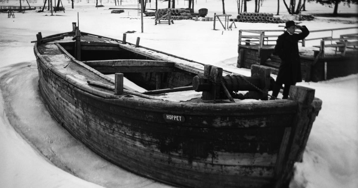 Proomu talvella | Helsingin kaupunki