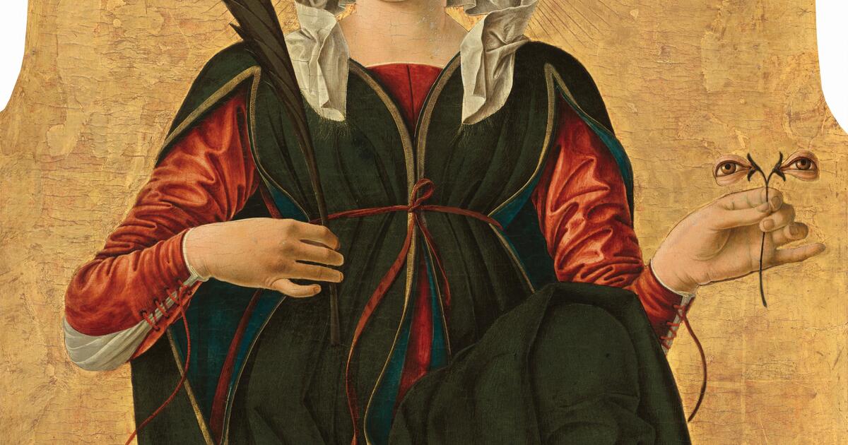 Pyhä Lucia, Francesco del Cossa | Helsingin kaupunki